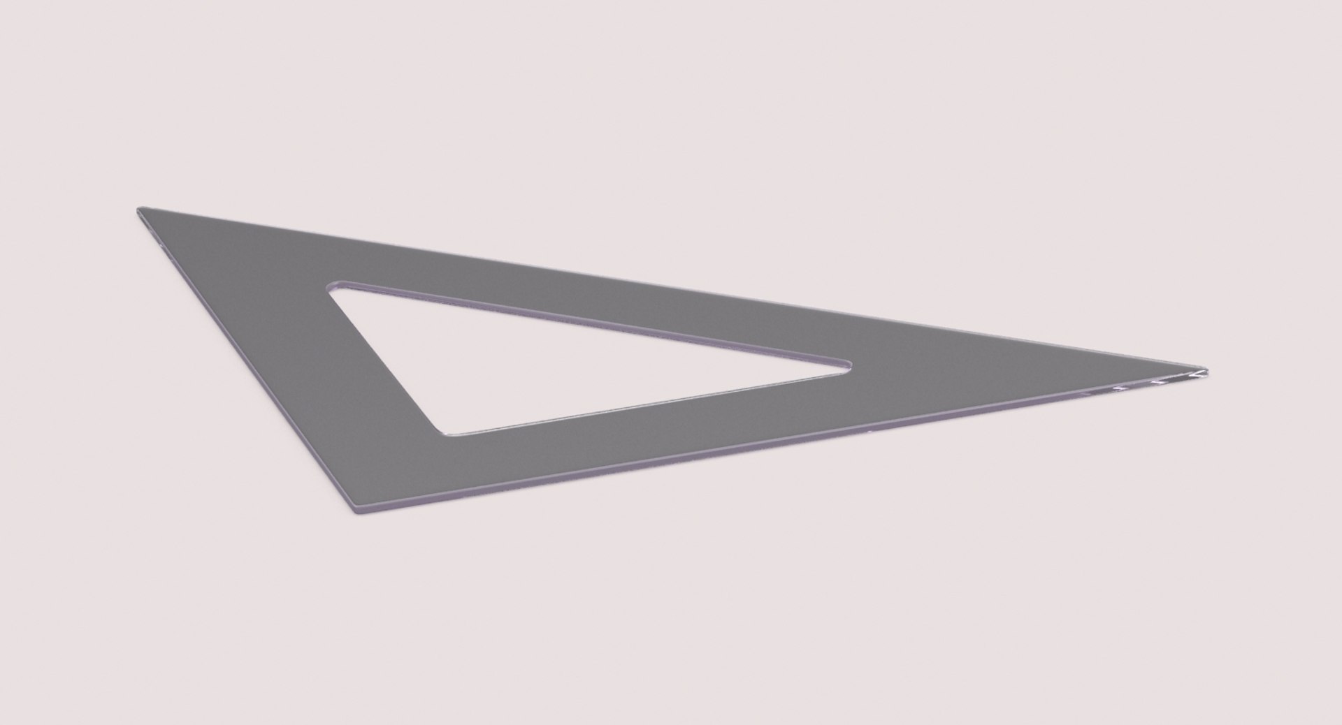 measuring-tool-set---triangle-01 3d model