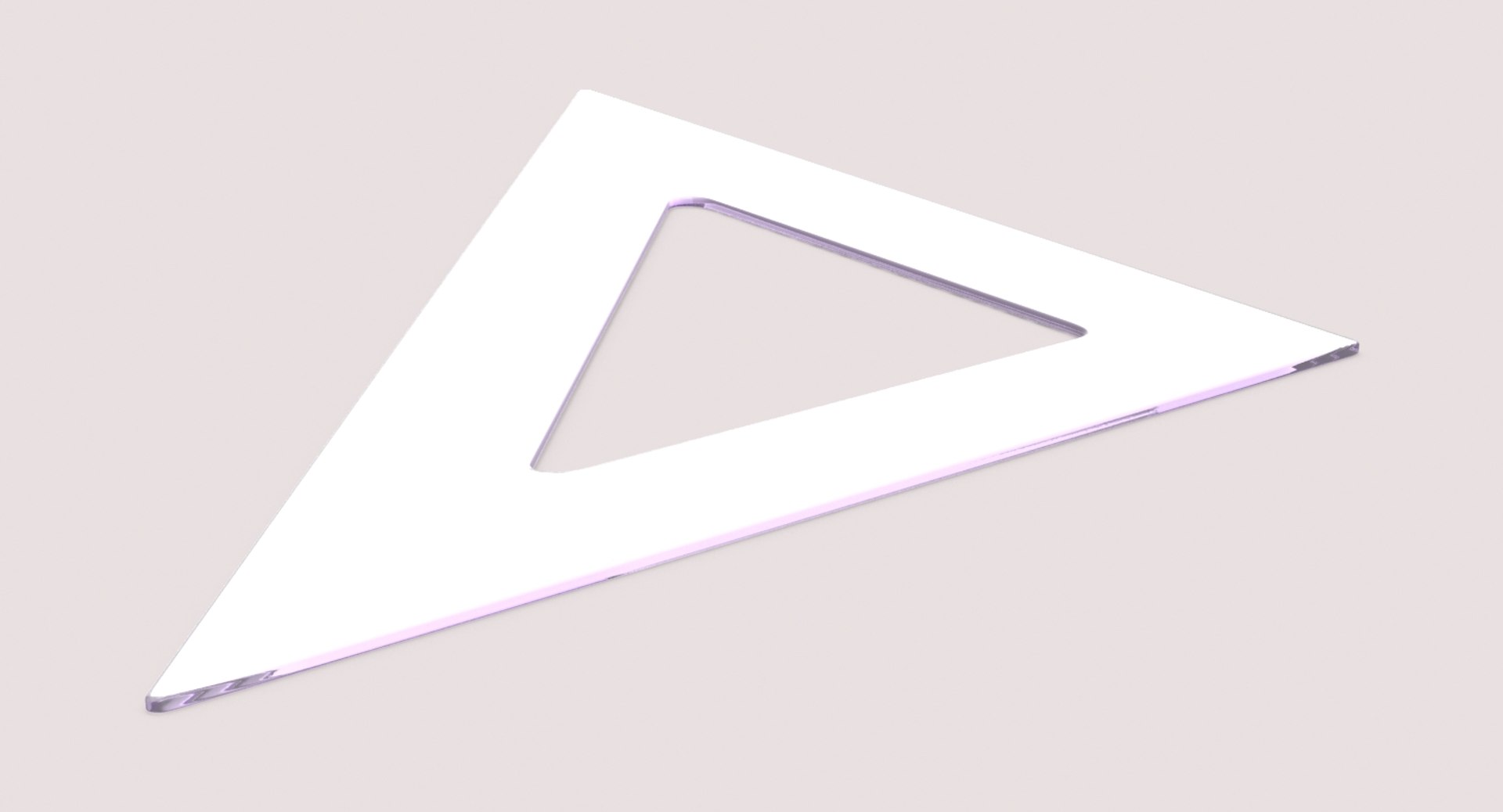 measuring-tool-set---triangle-01 3d model