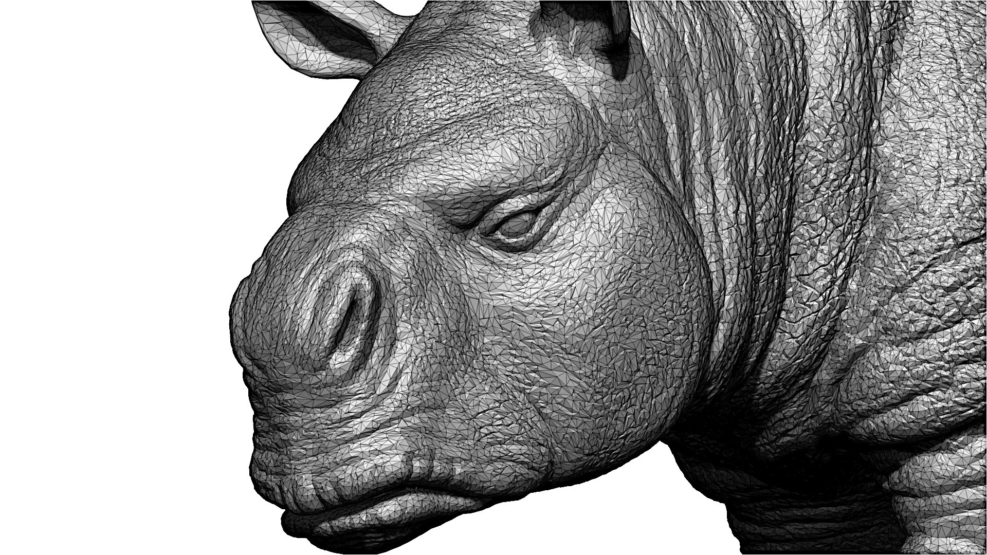 Toxodont Figure 3D - TurboSquid 1988044