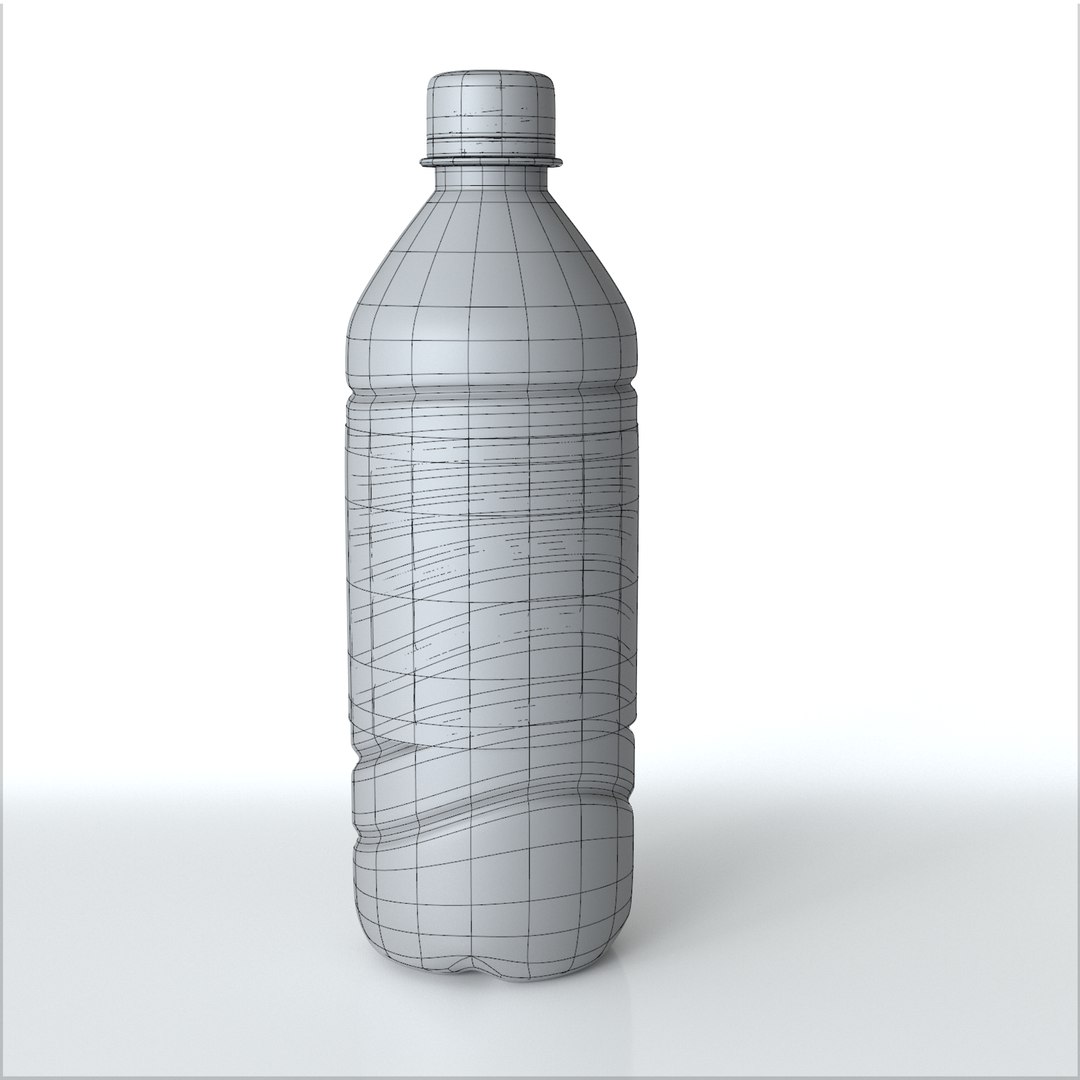 Water Bottle 3D Model - TurboSquid 2017046