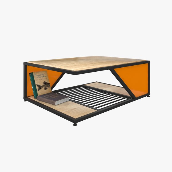 3D cozy table wood model - TurboSquid 1354933