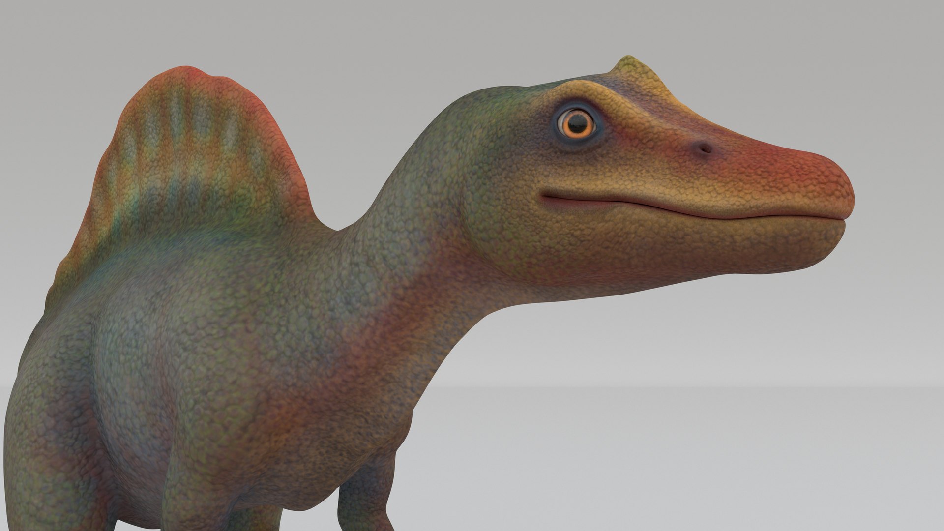 3D Spinosaurus ANIMATED Model - TurboSquid 1963456