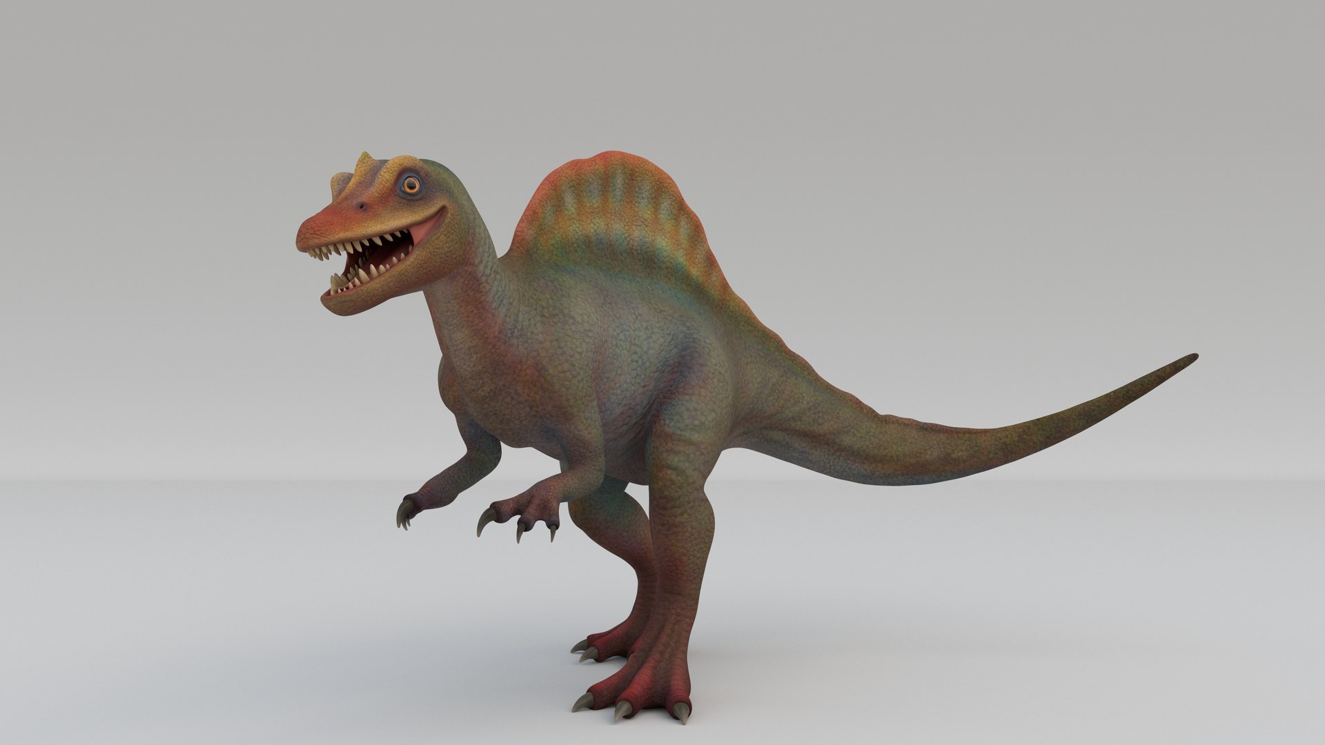 3D Spinosaurus ANIMATED Model - TurboSquid 1963456