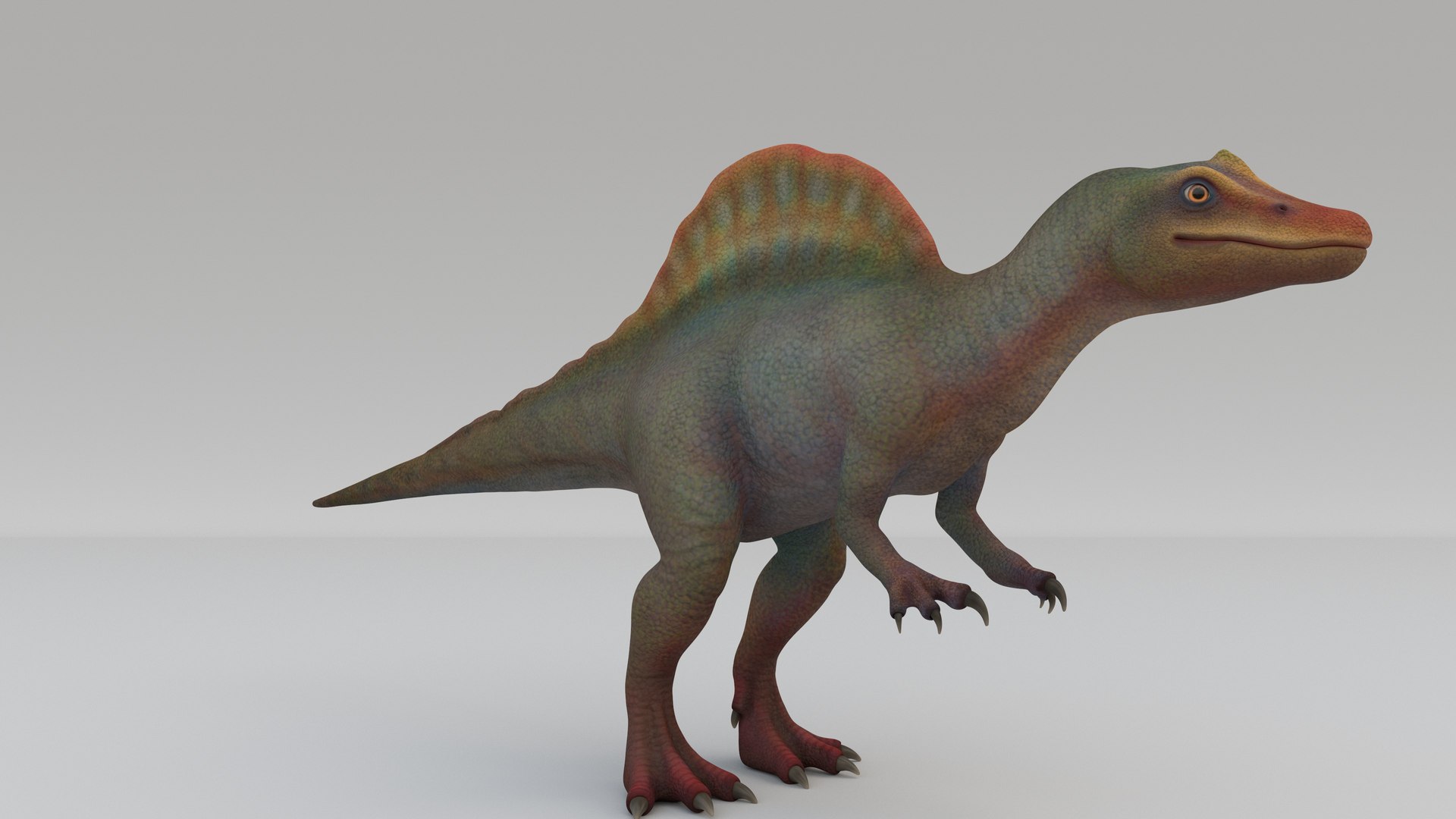 3D Spinosaurus ANIMATED Model - TurboSquid 1963456
