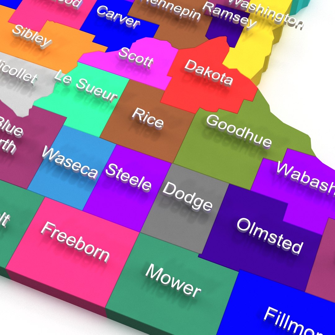 Max Minnesota Counties