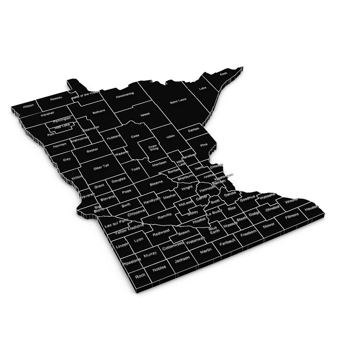 Max Minnesota Counties