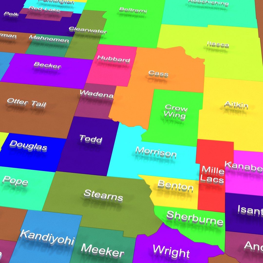 Max Minnesota Counties