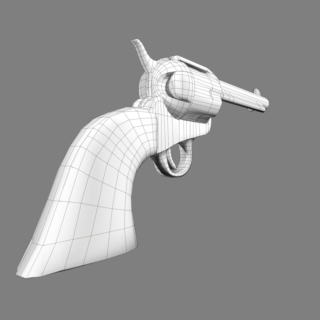 3D model colt single action army - TurboSquid 1304637
