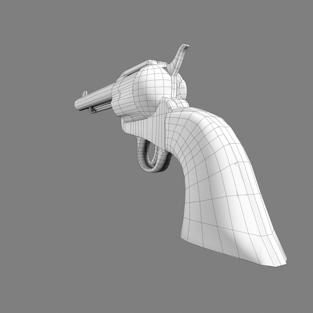 3D model colt single action army - TurboSquid 1304637