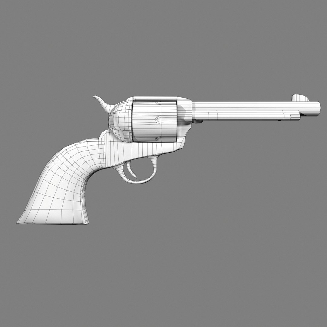 3D model colt single action army - TurboSquid 1304637