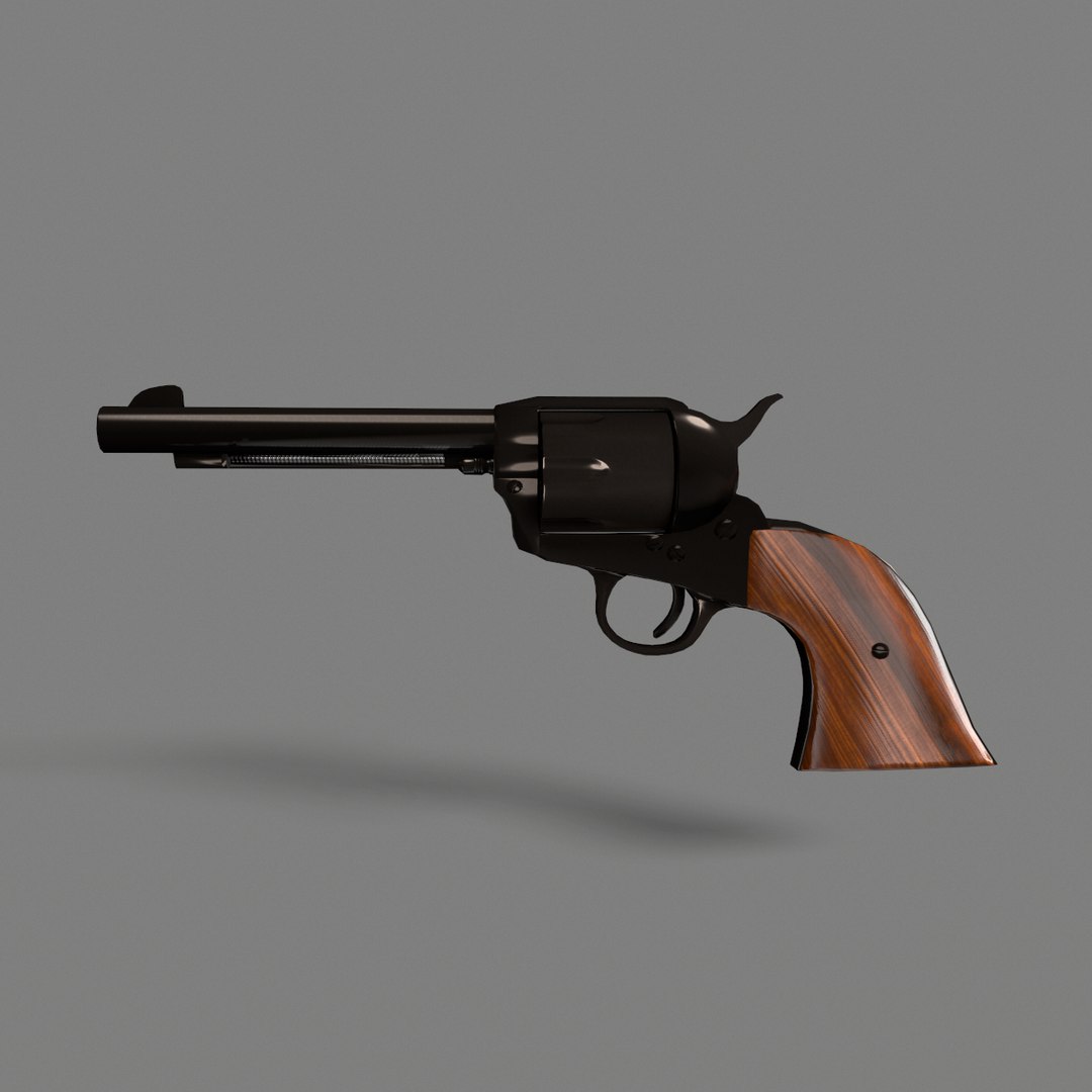 3D model colt single action army - TurboSquid 1304637