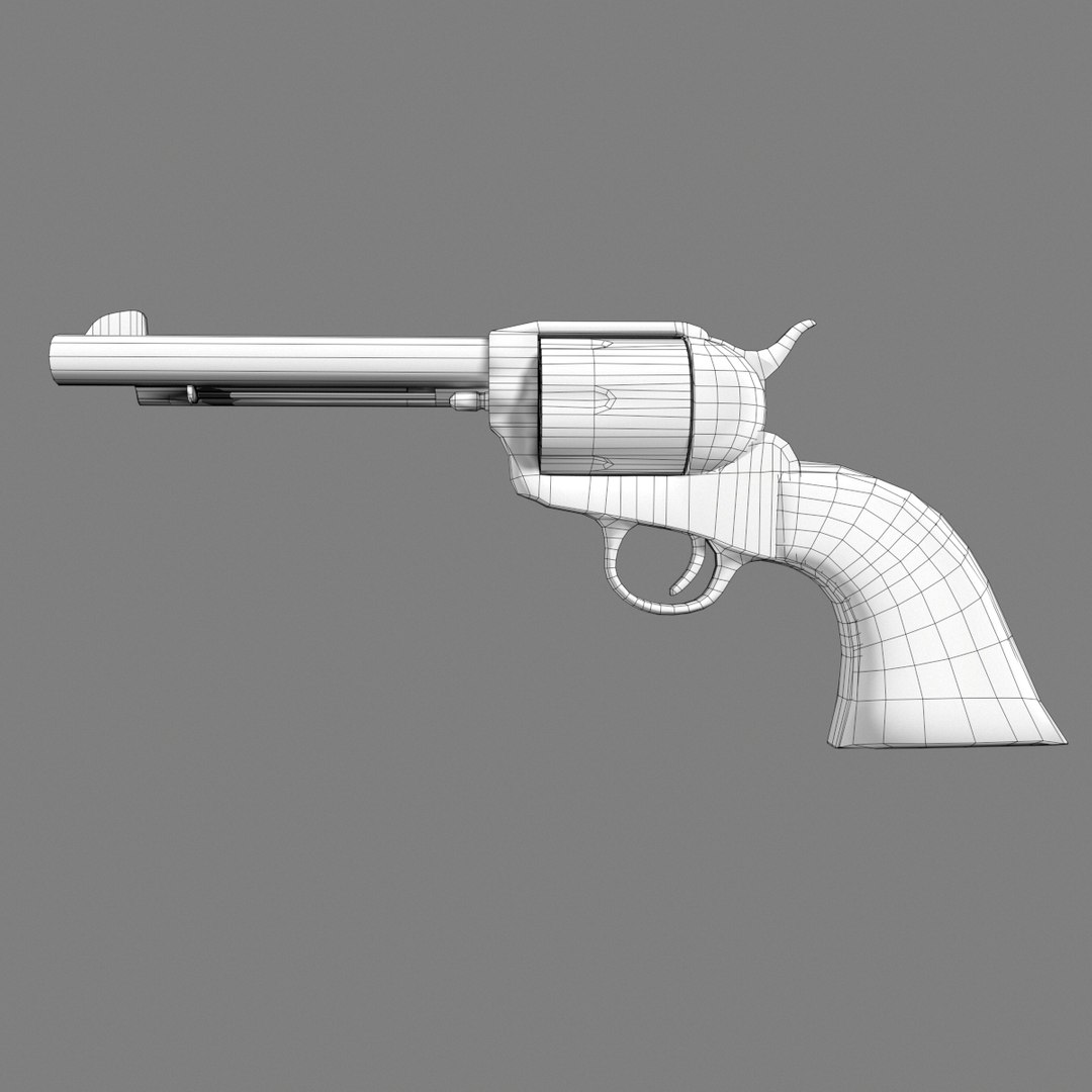 3D model colt single action army - TurboSquid 1304637