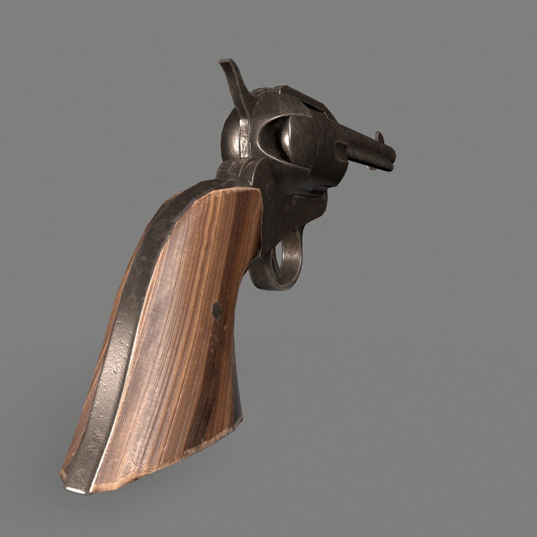 3D model colt single action army - TurboSquid 1304637