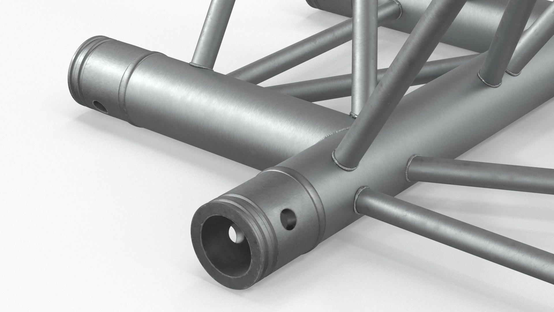 3D Architecture Triangular Truss Modular Model - TurboSquid 2262549