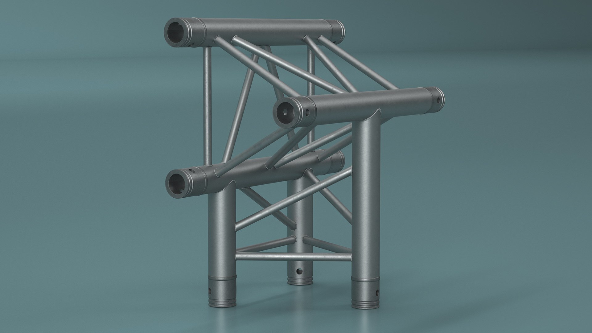 3D Architecture Triangular Truss Modular Model - TurboSquid 2262549