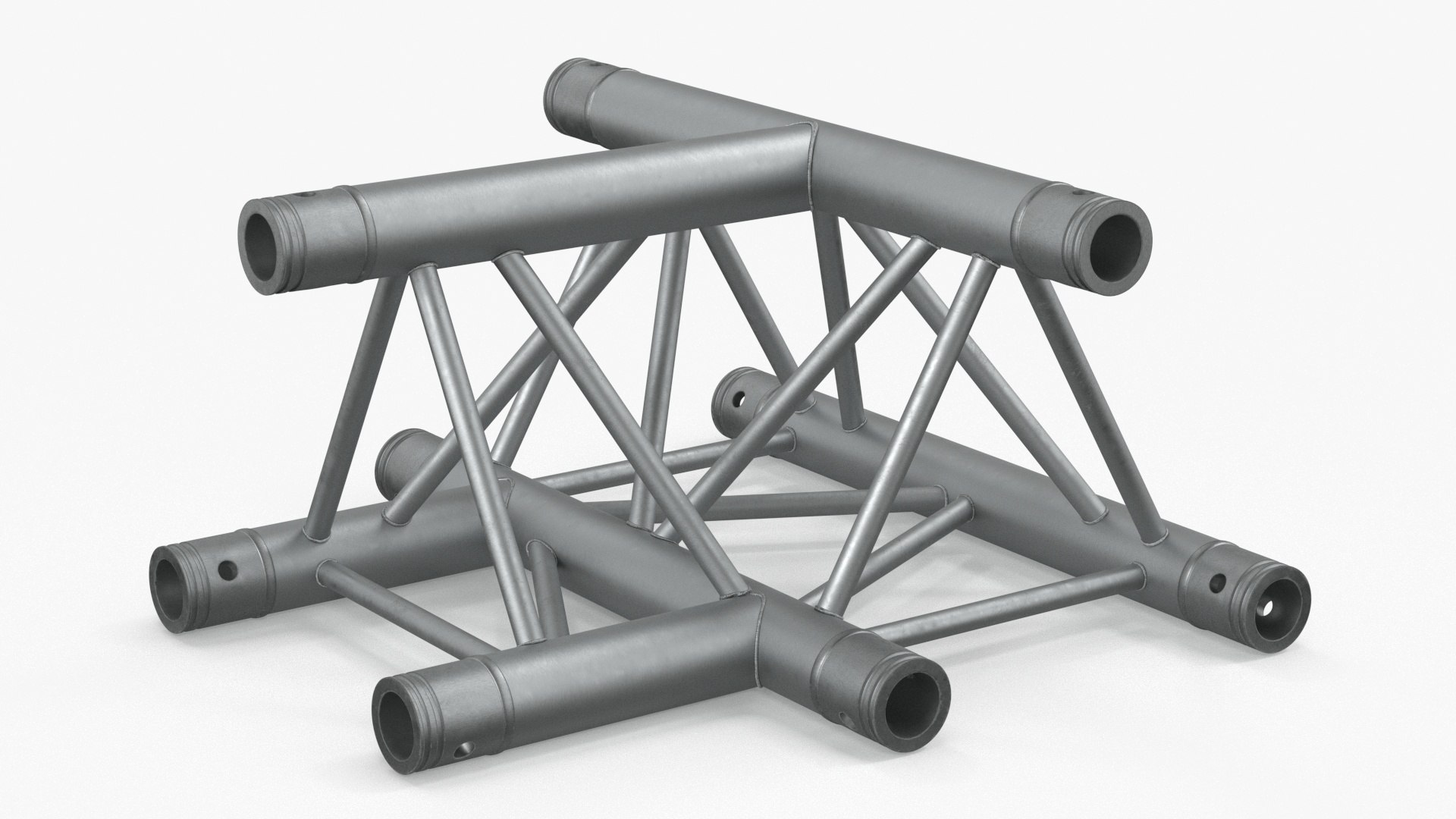 3D Architecture Triangular Truss Modular Model - TurboSquid 2262549