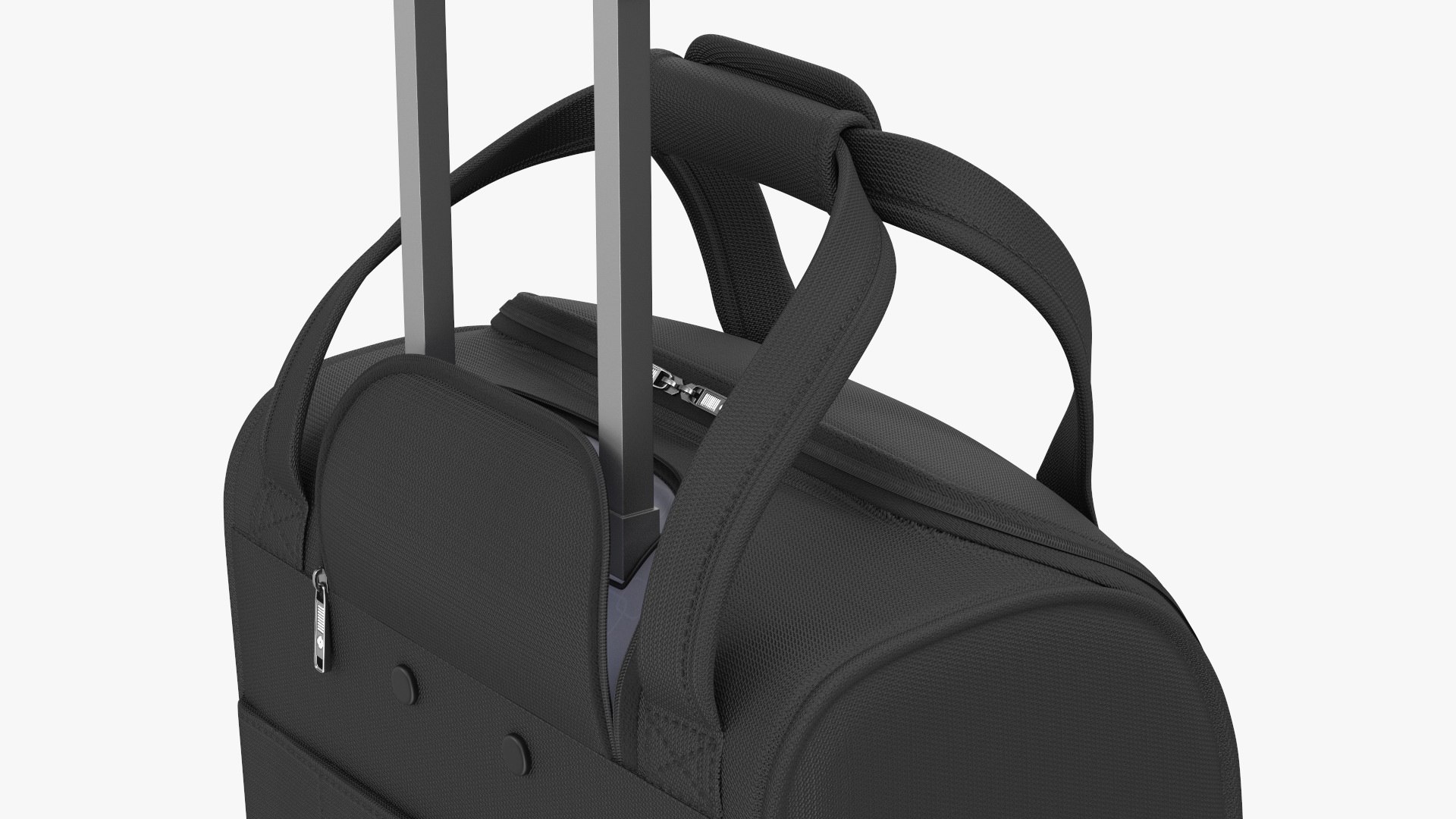 3D model Softshell Rolling Luggage Samsonite Black - TurboSquid 2083565