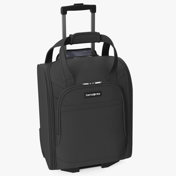 modelo 3d Softshell Rolling Luggage Samsonite Black - TurboSquid 2083565