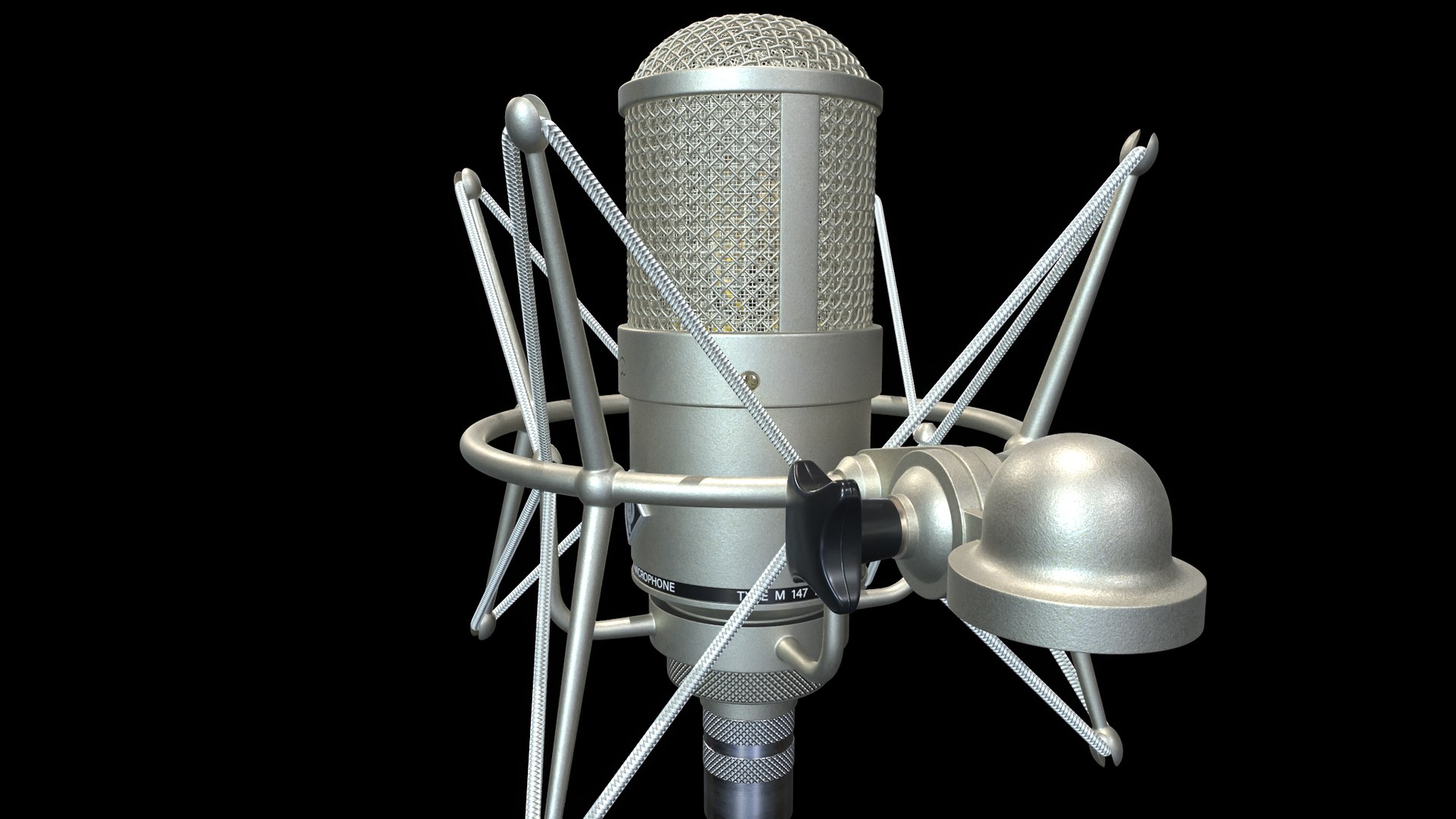 Neumann M 147 Tube 3D Model - TurboSquid 1997097
