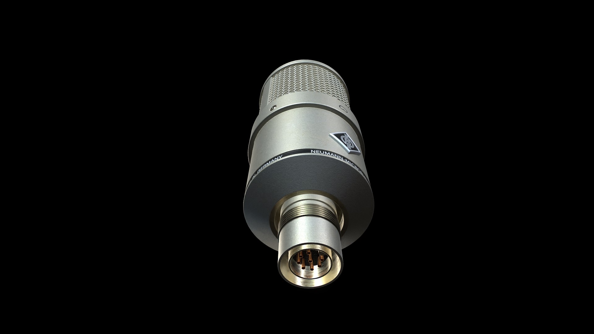 Neumann M 147 Tube 3D model - TurboSquid 1997097