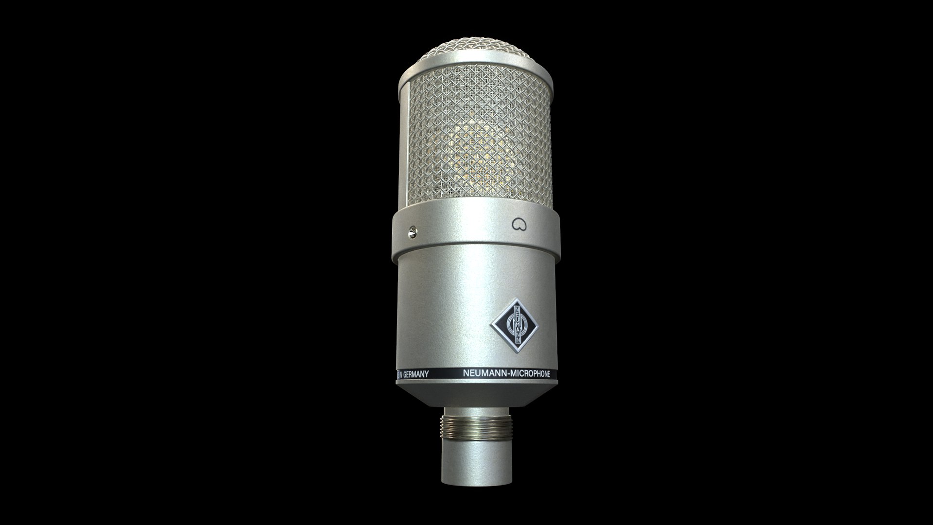 Neumann M 147 Tube 3D model - TurboSquid 1997097