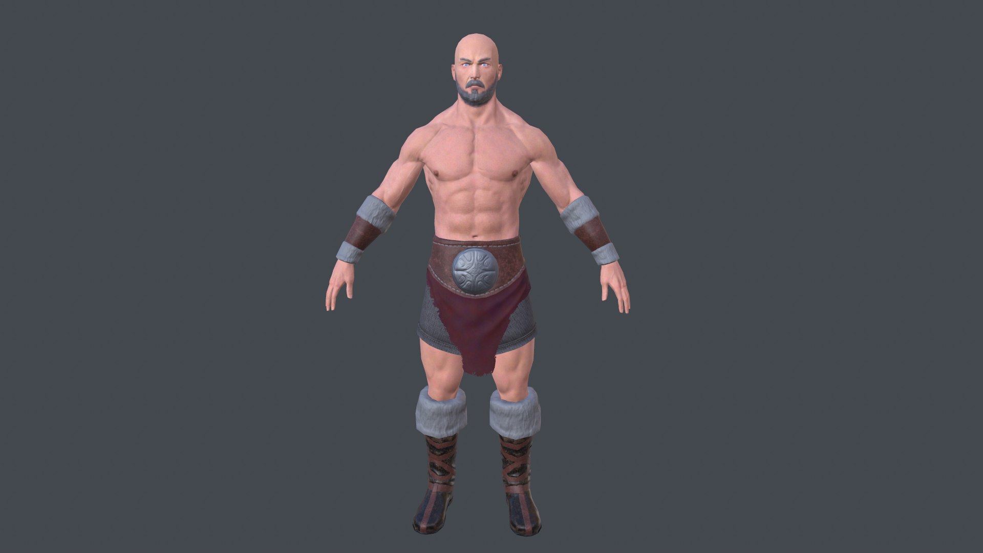 Barbarian Character Games 3D Model | 1145149 | TurboSquid