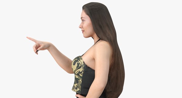 3D Freya Dancer Pose 03 - TurboSquid 1906625