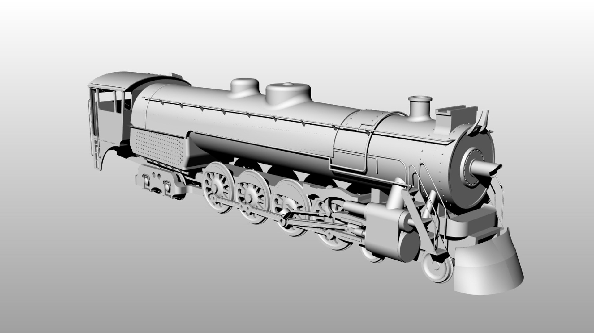 3D Model Northerns Locomotive Class - TurboSquid 1512463