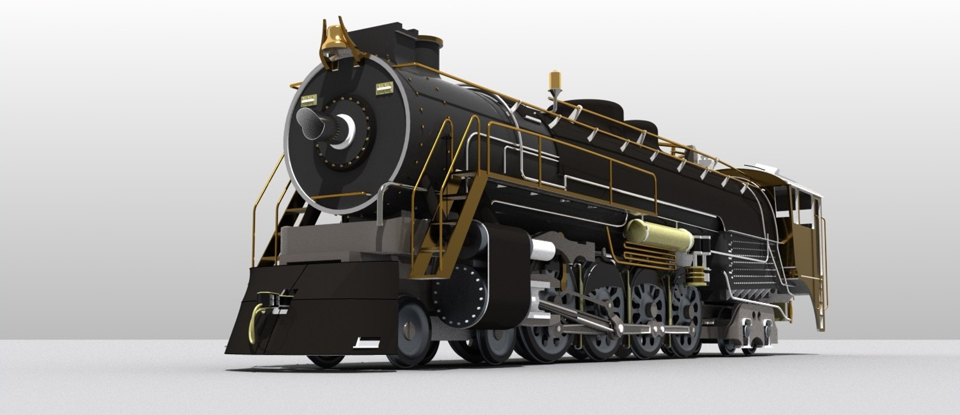 3D Model Northerns Locomotive Class - TurboSquid 1512463