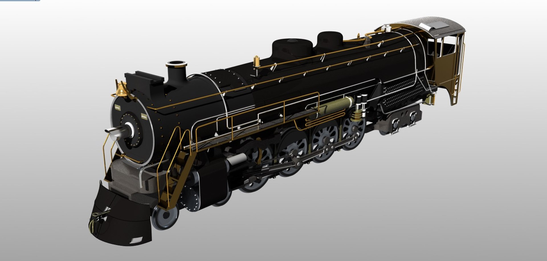 3D Model Northerns Locomotive Class - TurboSquid 1512463
