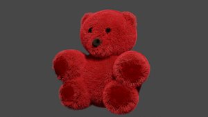 3D model Low poly - Cute Teddy Bear - TurboSquid 1993785