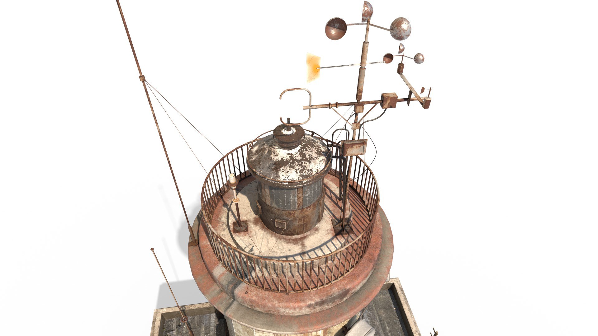 3D model Old Lighthouse - TurboSquid 2026990
