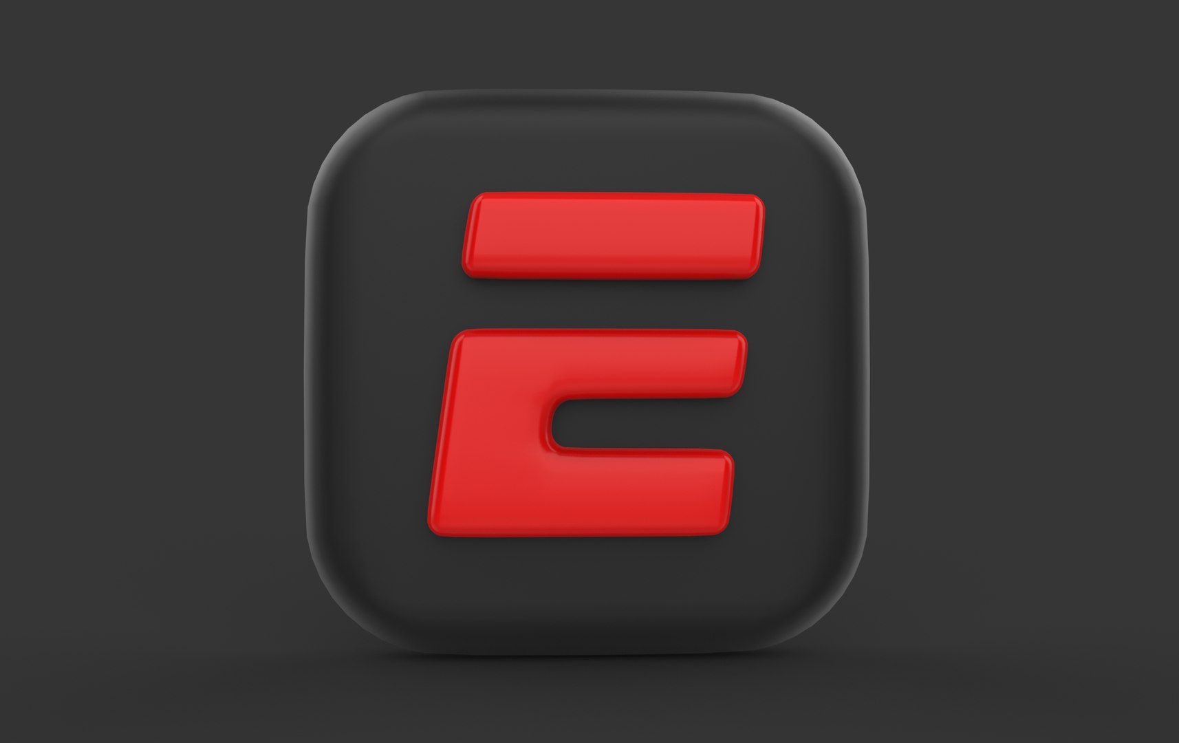 ESPN Logo 3D Model Model - TurboSquid 2337871