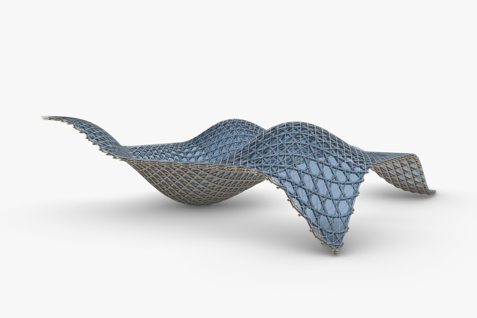 Parametric Alien Like Structure Pavilion 3D Model - TurboSquid 1970342
