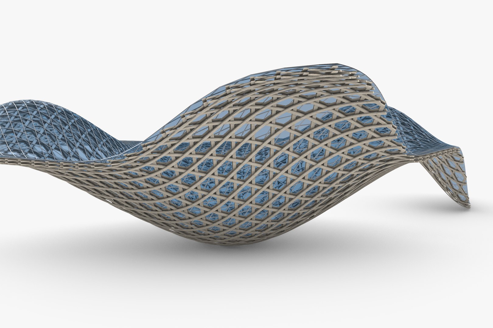 Parametric Alien Like Structure Pavilion 3D Model - TurboSquid 1970342