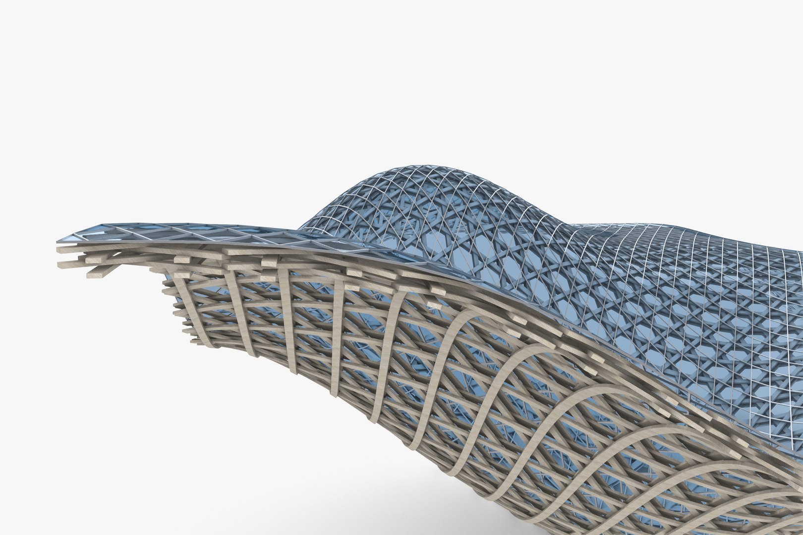 Parametric Alien Like structure pavilion 3D model - TurboSquid 1970342
