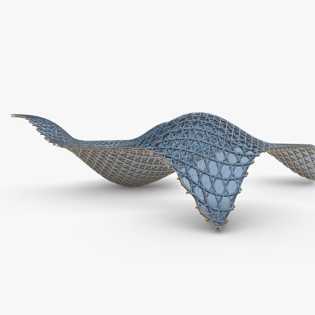Parametric Alien Like structure pavilion 3D model - TurboSquid 1970342