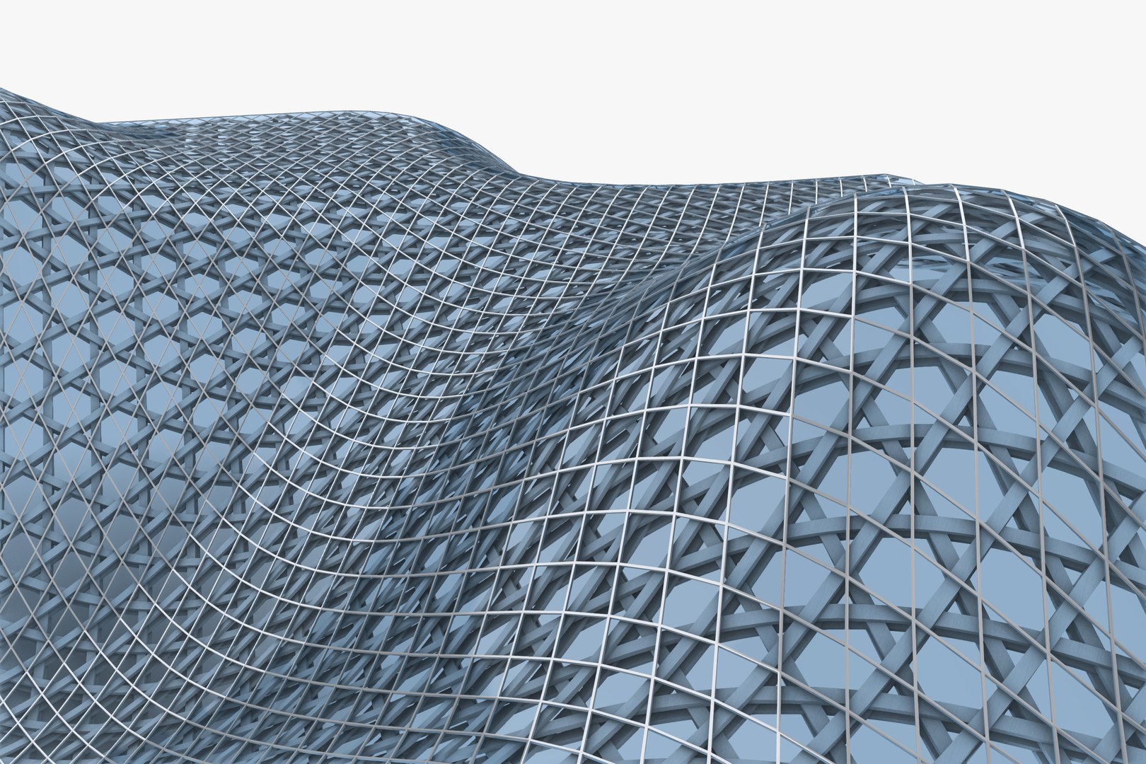 Parametric Alien Like structure pavilion 3D model - TurboSquid 1970342