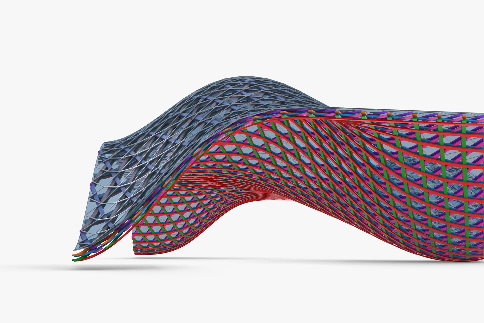 Parametric Alien Like structure pavilion 3D model - TurboSquid 1970342