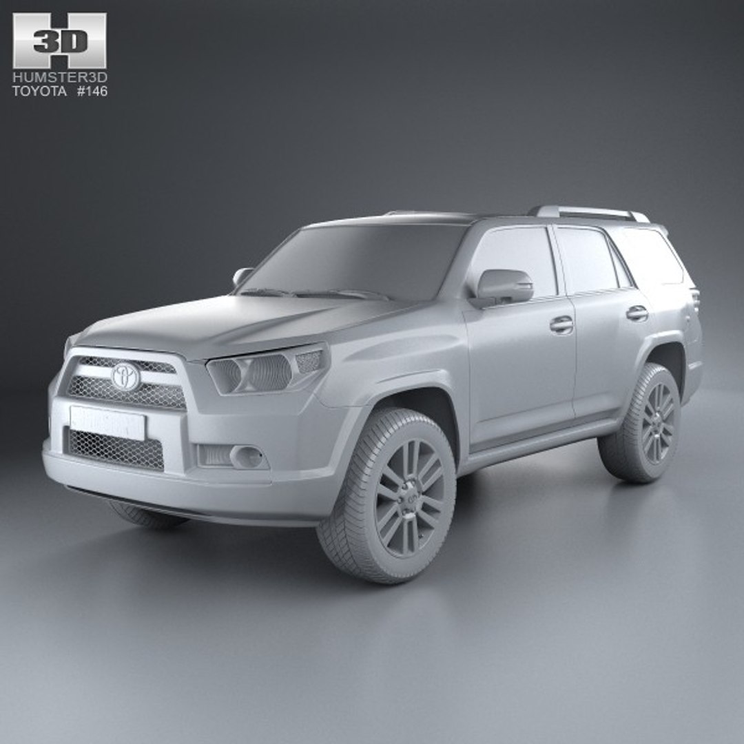 toyota 4runner runner 3d model
