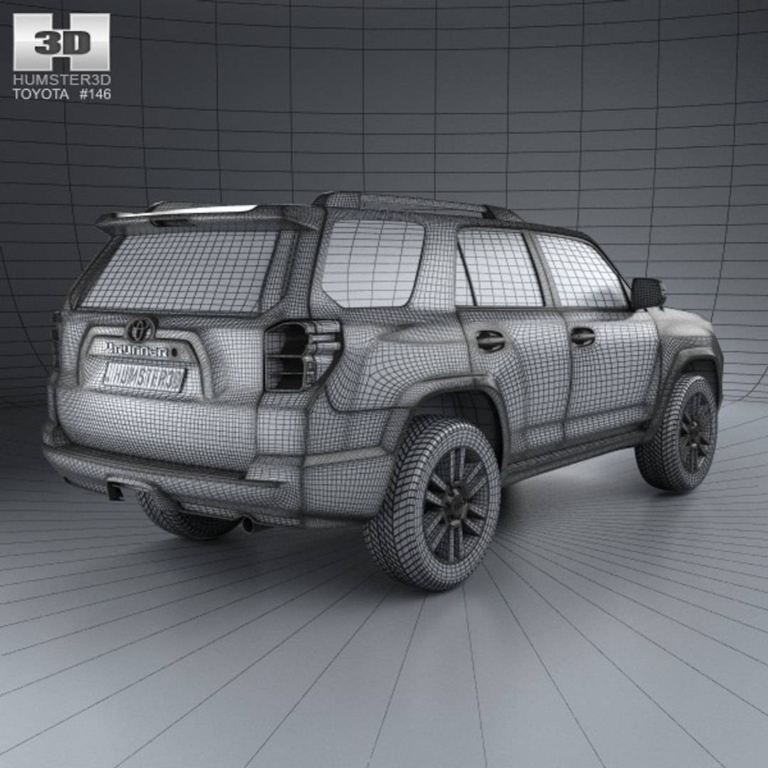 toyota 4runner runner 3d model