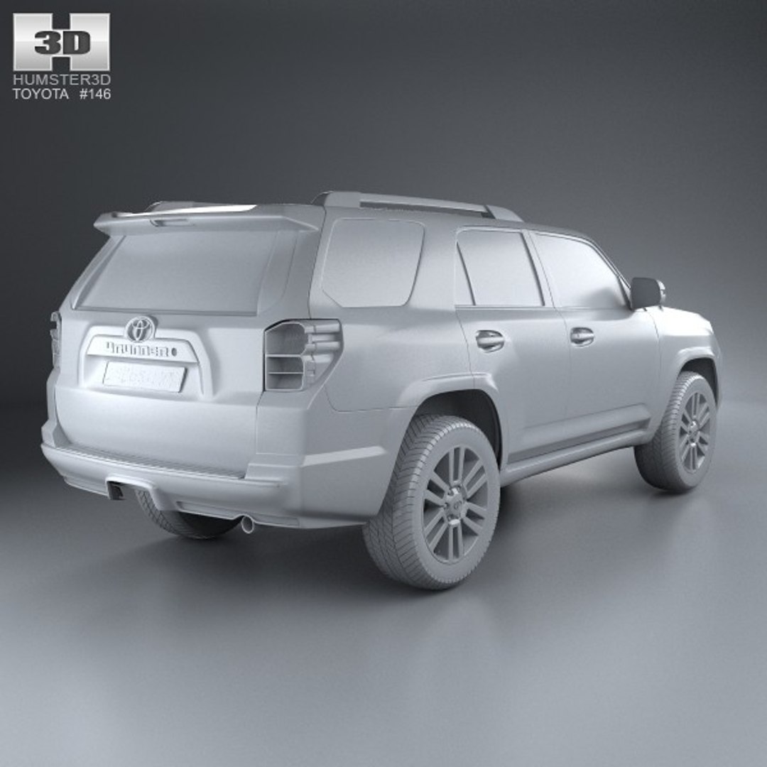 toyota 4runner runner 3d model