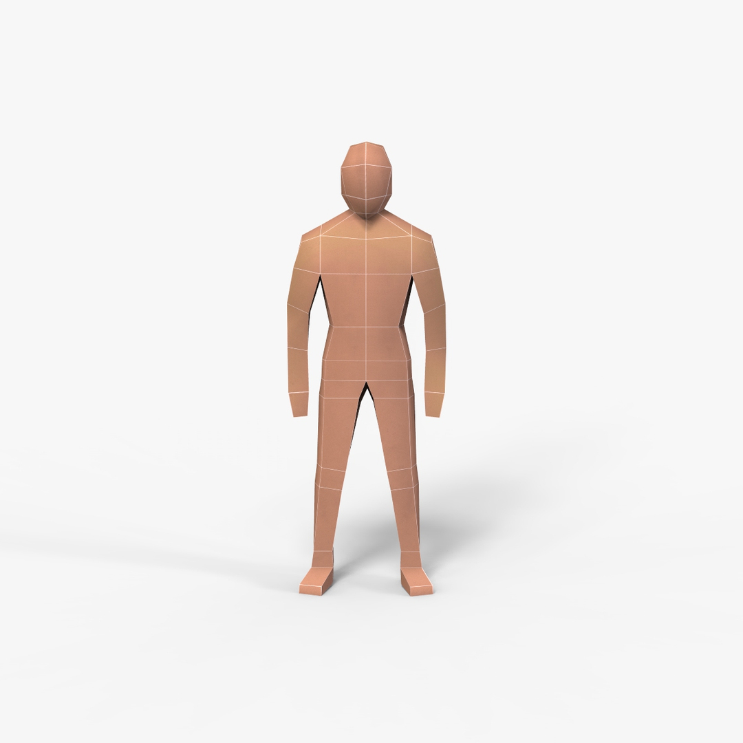 3D base character model - TurboSquid 1274639