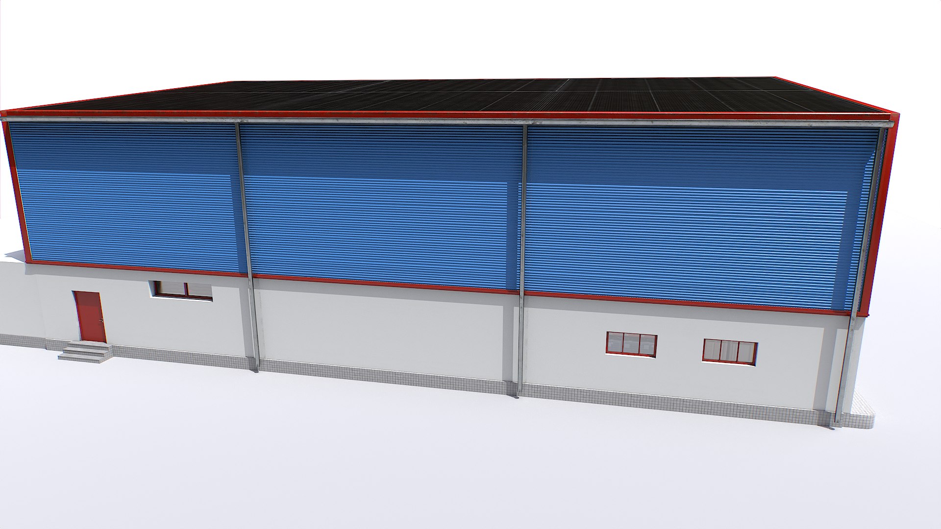 3D Model Modular Industrial Storage - TurboSquid 2268012