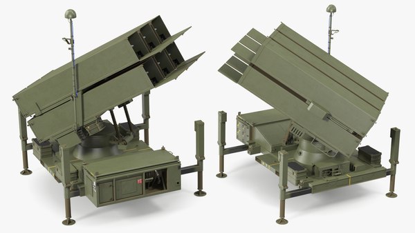 3D NASAMS Missile System Ready to Attack - TurboSquid 1965702