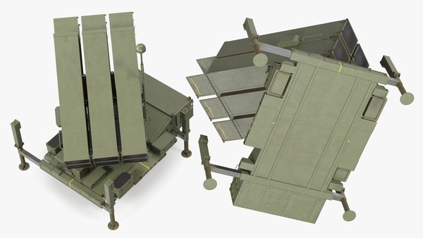 modelo 3d NASAMS Missile System Ready to Attack - TurboSquid 1965702