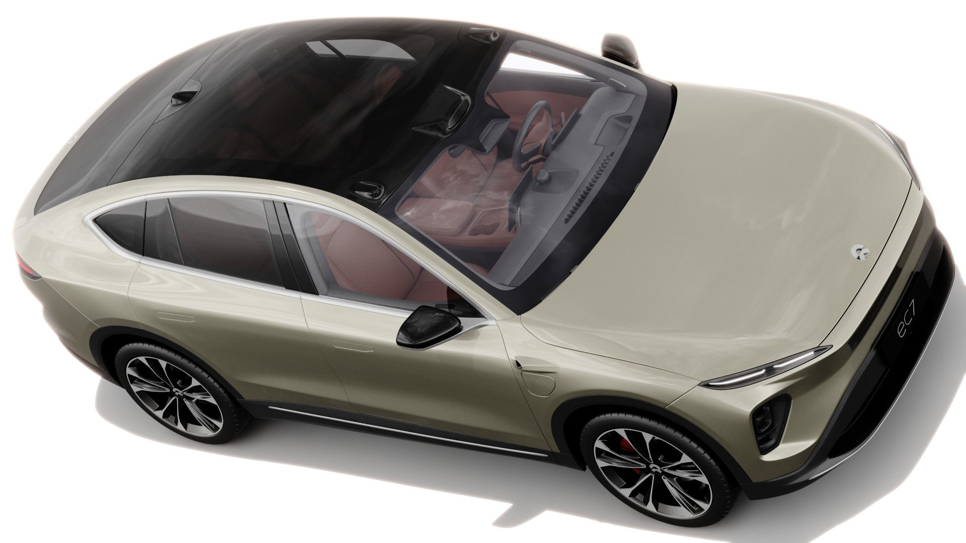 3D Nio EC7 2023 With Interior Model - TurboSquid 2237473