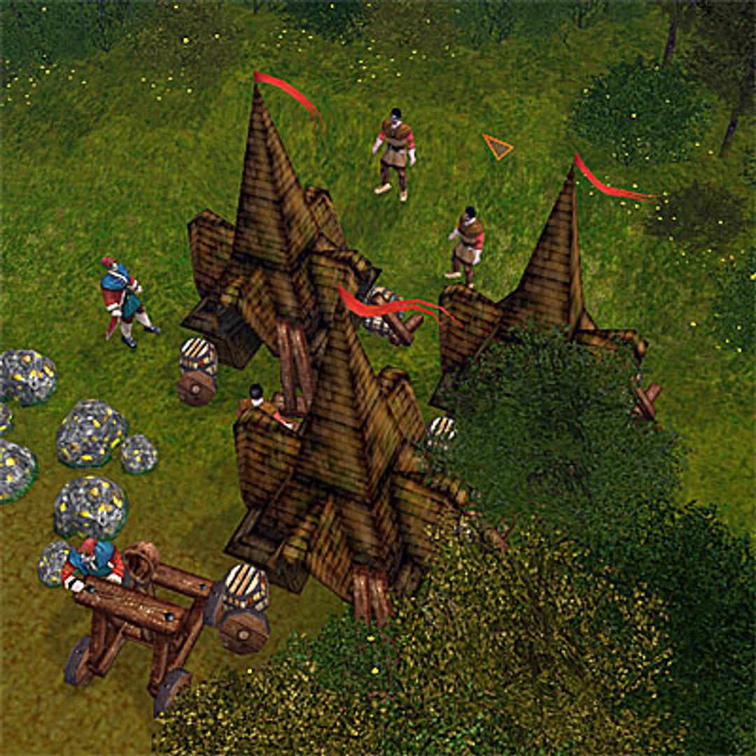 3d Glest Strategy Building