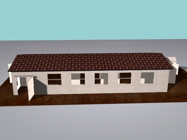 modelo 3d Establo de caballos 04 - TurboSquid 384480