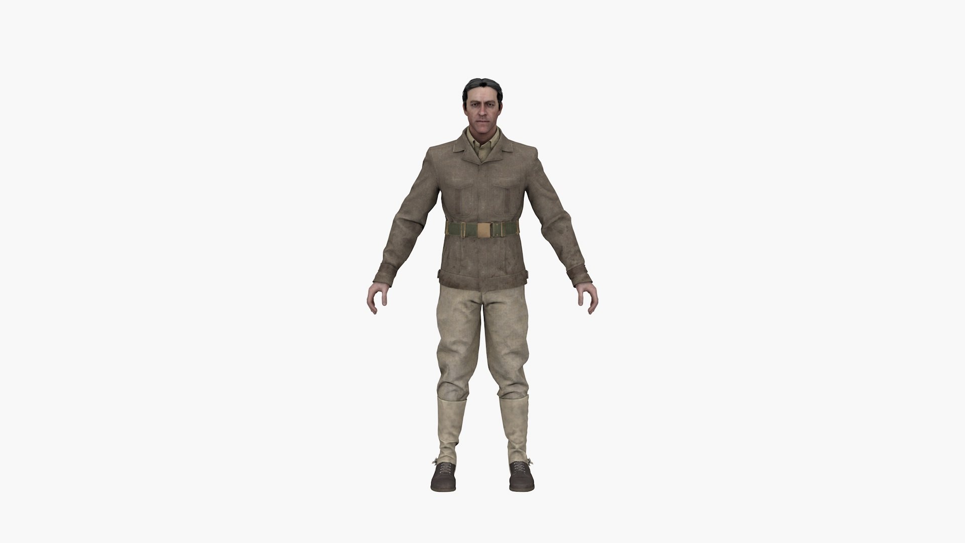 Captain Ryan 3D Model - TurboSquid 1905227